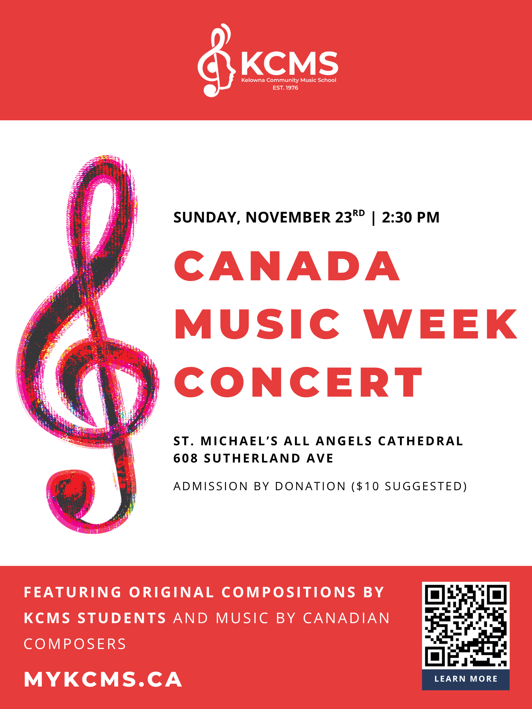 Canada Music Week Concert – The Cathedral Church of St Michael & All Angels
